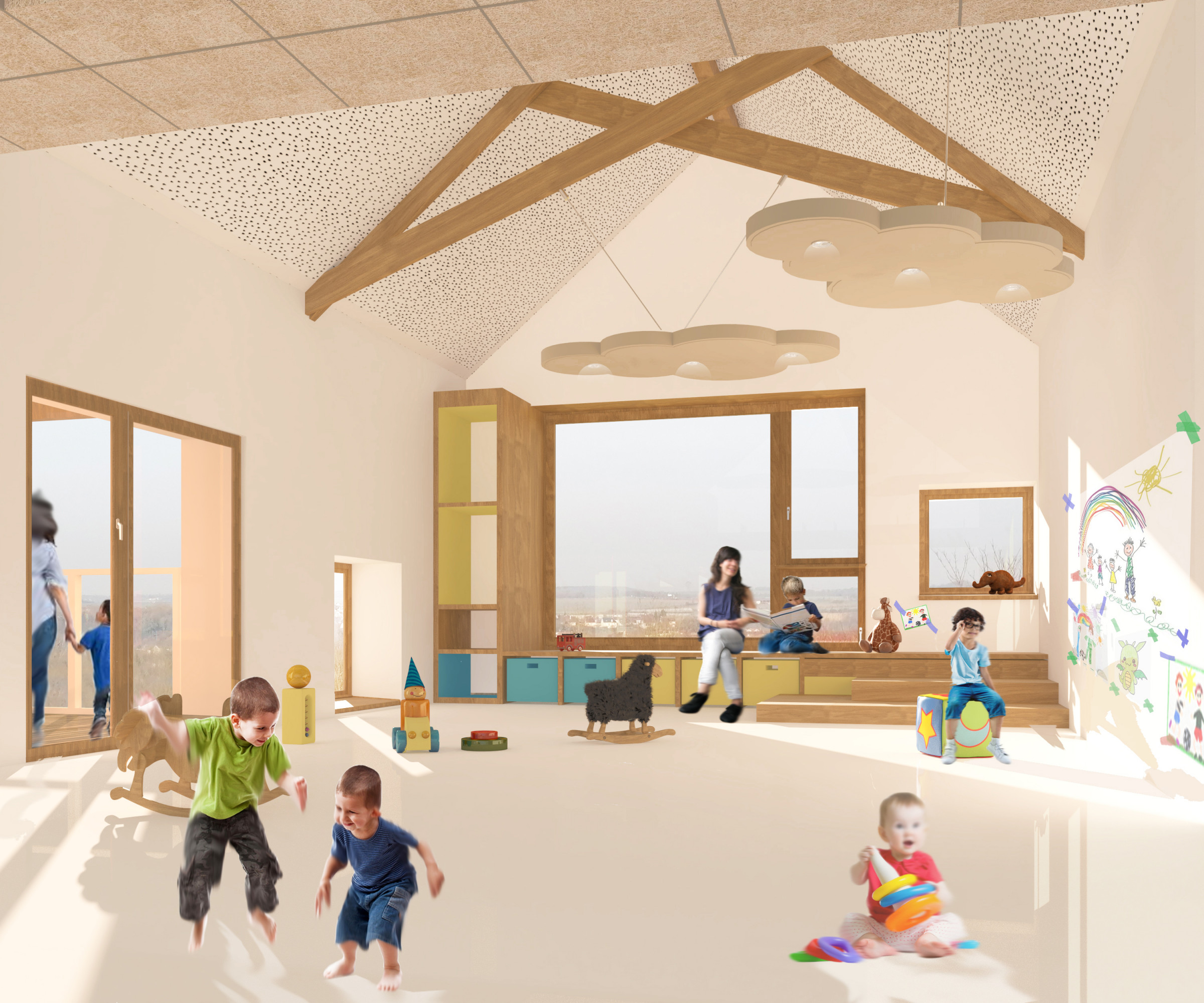 Murmur Architecture | Crèche du CHU d'Amiens