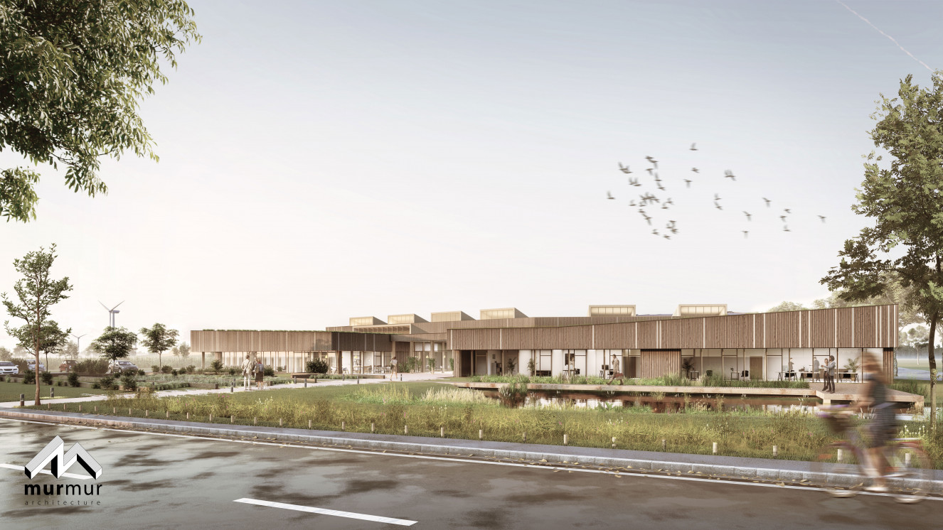 Murmur Architecture | Hôtel pépinière d'entreprise Croixrault